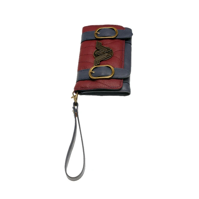 DC Comics - Wonder Woman Double Buckle Tri-Fold Wallet NEW! | eBay
