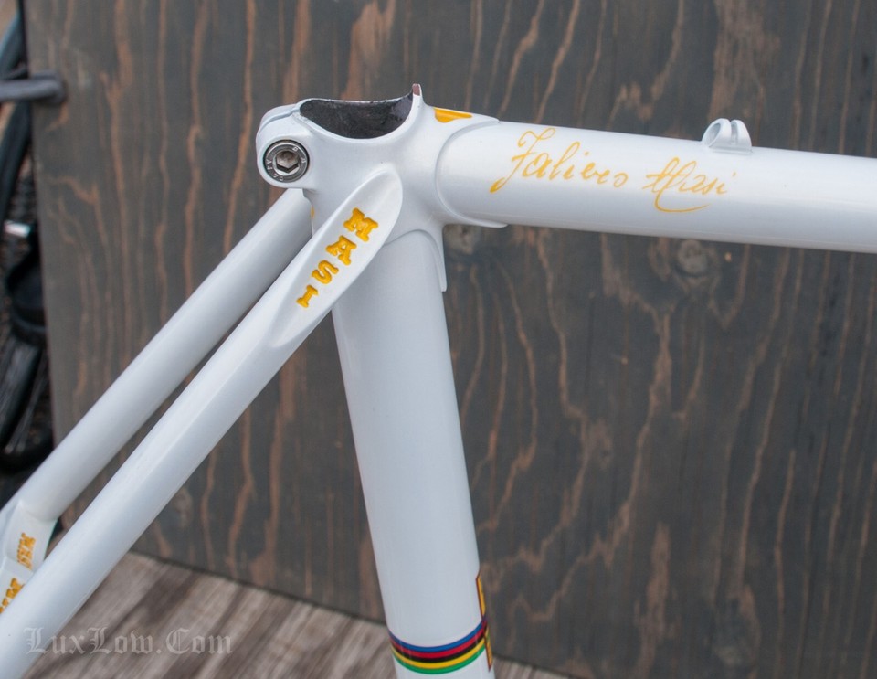 Vintage Masi Gran Criterium 54cm RoadBike FRAME FORK Columbus ...