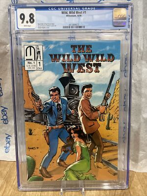 The Wild Wild West #1 Adam Hughes (Millennium) B Cgc 9.8 Graded Comic ...