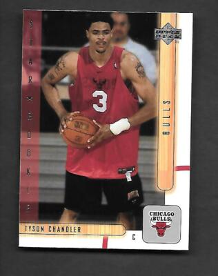 TYSON CHANDLER 2001-02 UPPER DECK ROOKIE #221 CHICAGO BULLS | eBay