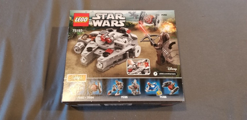 Lego 75193 Star Wars Millennium Falcon Microfighter (New) 673419281614 ...