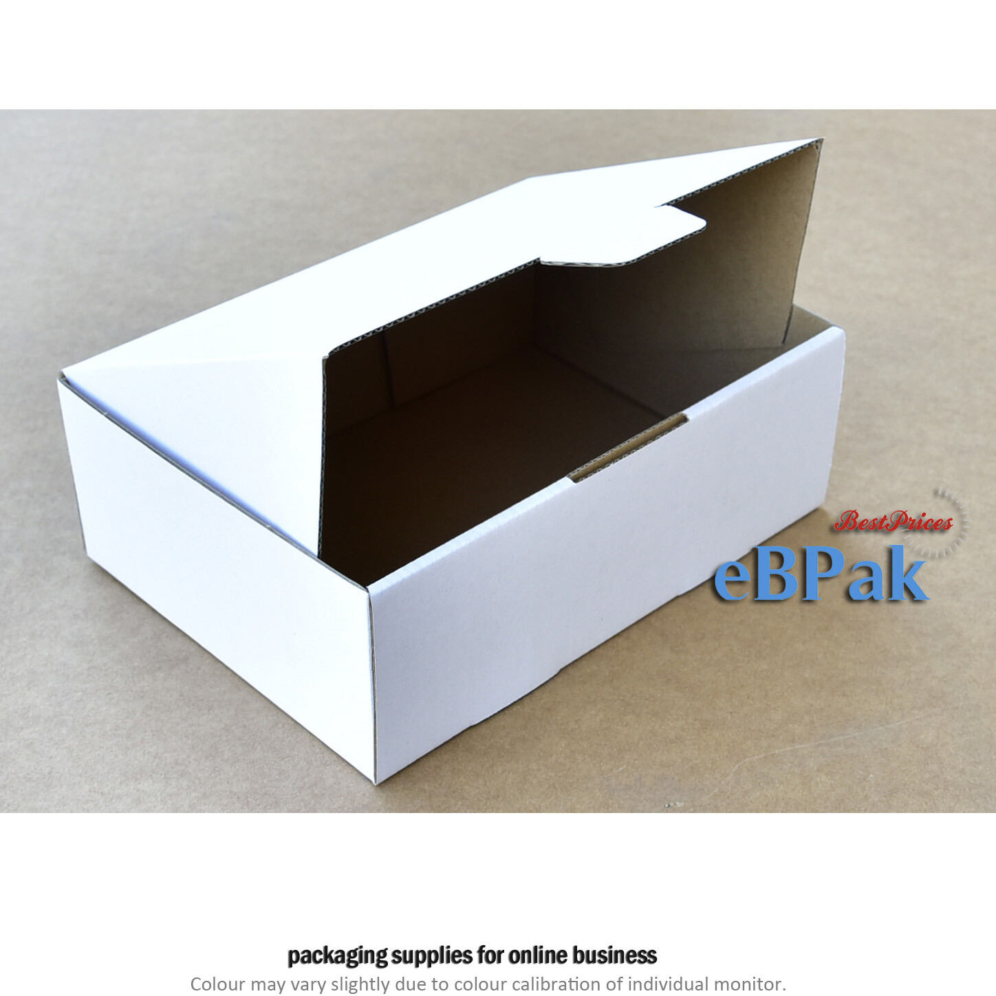 Mailing Box 250 x 150 x 90mm White Self Locking Carton B12 | eBay Australia