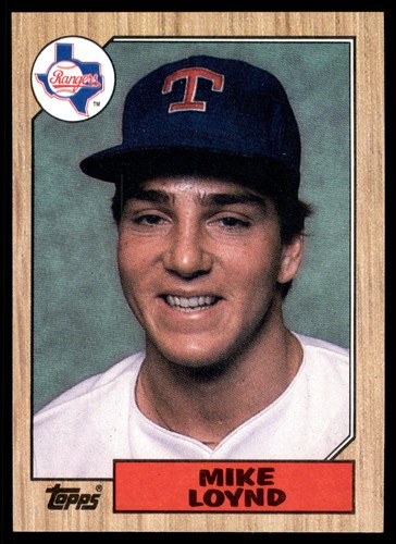 Mike Loynd Texas Rangers 1987 Topps #126 Baseball Card | eBay