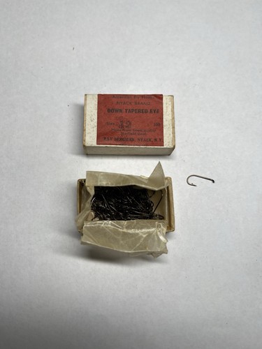 Ray Bergman “Red Label” Fly Tying Hooks Size 12 Box Of 100 | eBay