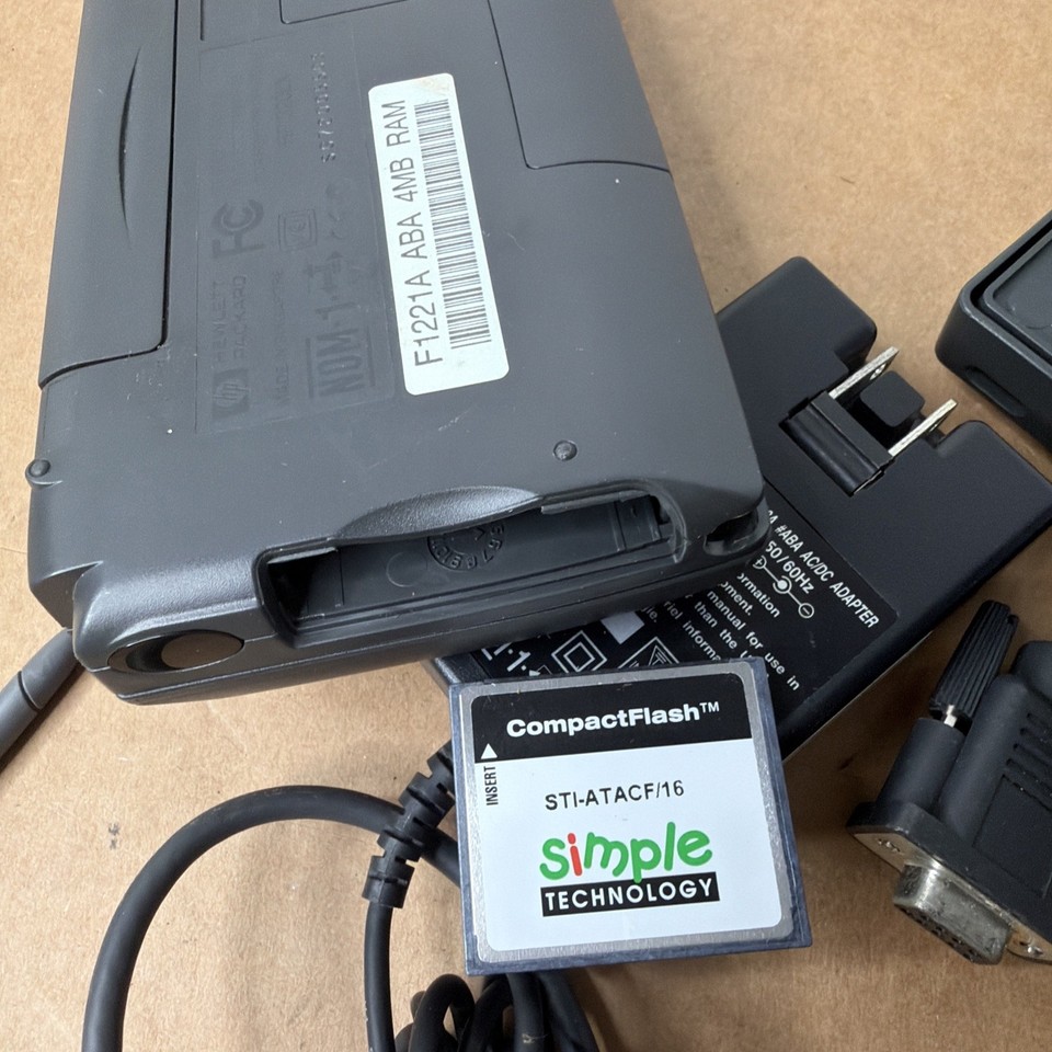 HP 320LX Handheld PC - Pocket Computer w/ Stylus - Powers On | eBay ...