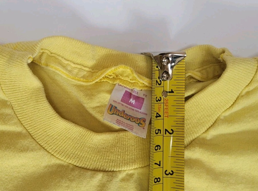 Vintage Underoos Child SpongeBob SquarePants Big Face T-Shirt Yellow ...