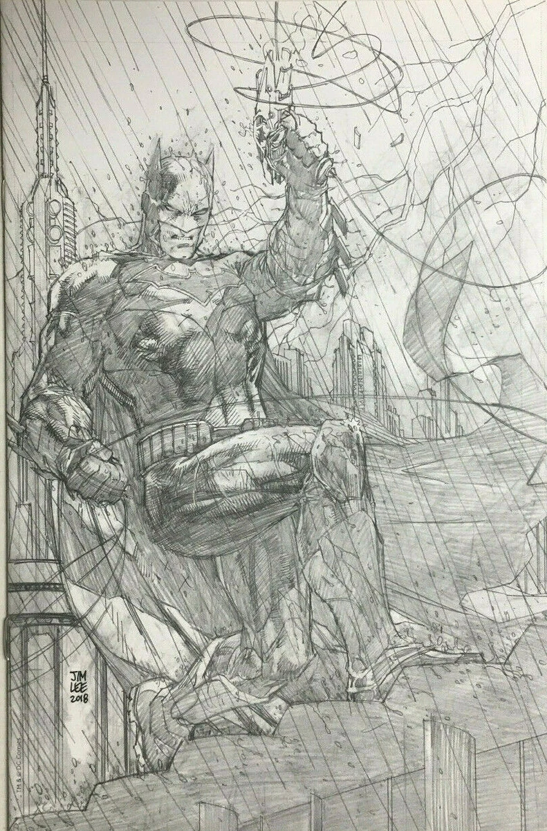 Jim Lee Batman Pencils