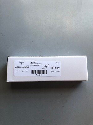 1 - ConTech Lighting Mini Connector (White) #LA-2-P | eBay
