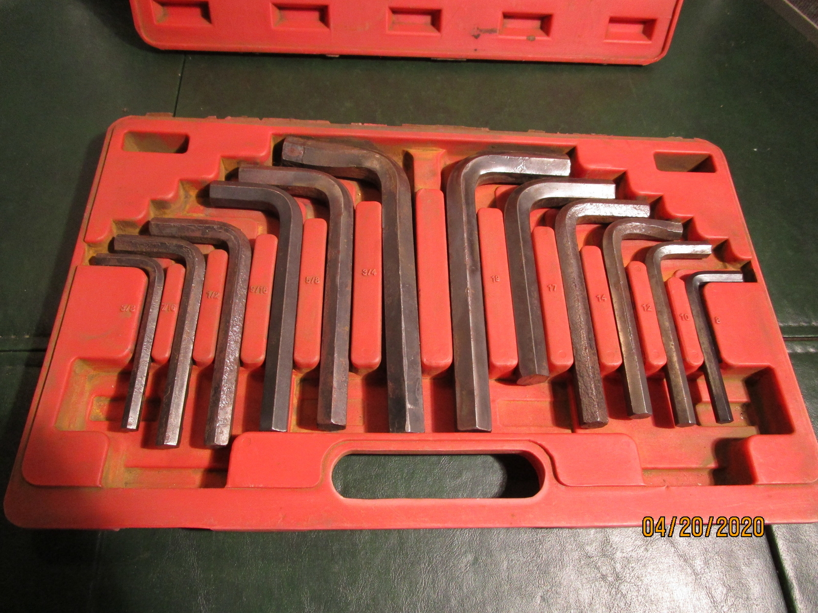 Grip Large 12 Piece Hex Key Set SAE & Metric with Case | eBay