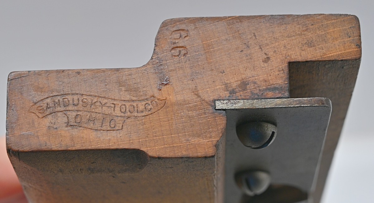 Sandusky Plow Plane Antique Solid Rosewood Screw Arm Plow Plane Herder