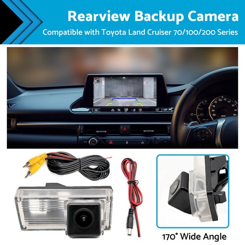 Car Rear View Backup Camera Suitable For Toyota Land Cruiser 70 100 200 ...
