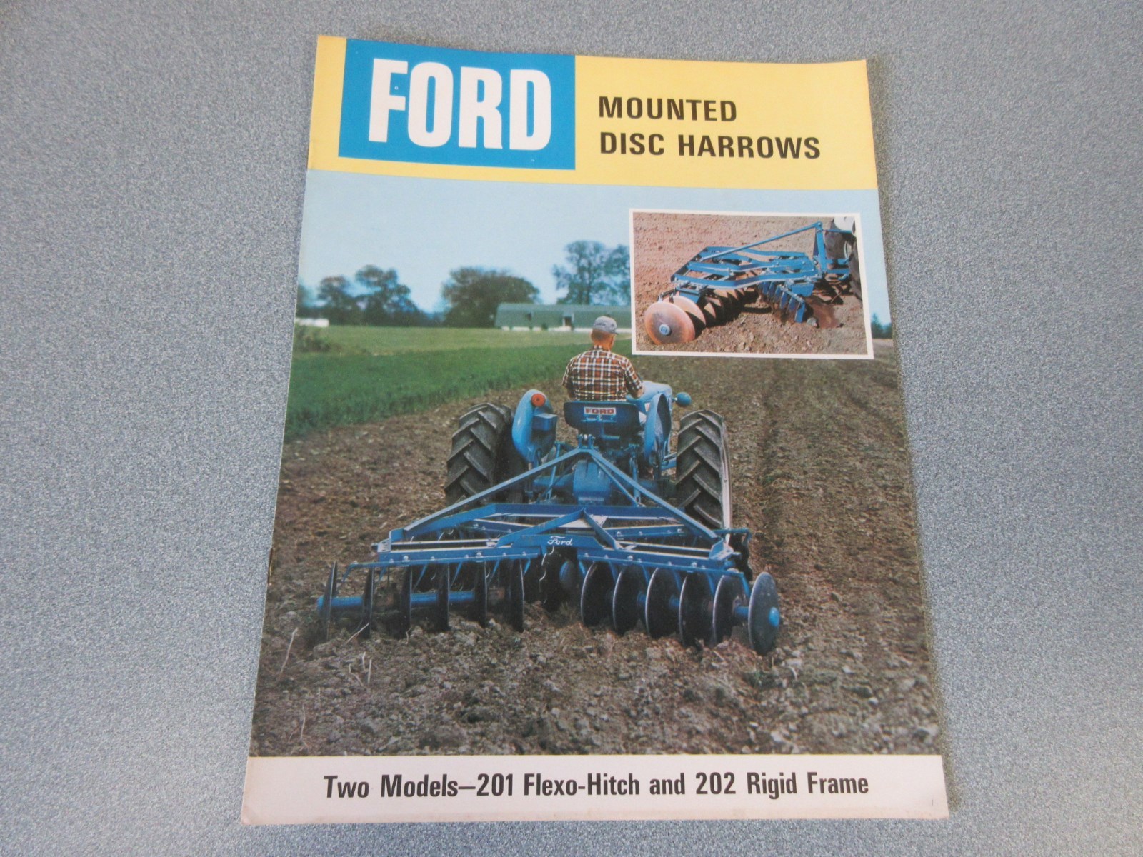 Ford Mounted Disc Harrows Sales Brochure 1964 | eBay