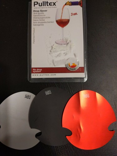 Lot of 3 Pulltex PVC drop saver wine Pouring Spout Pack Flexible + 5 more read | eBay