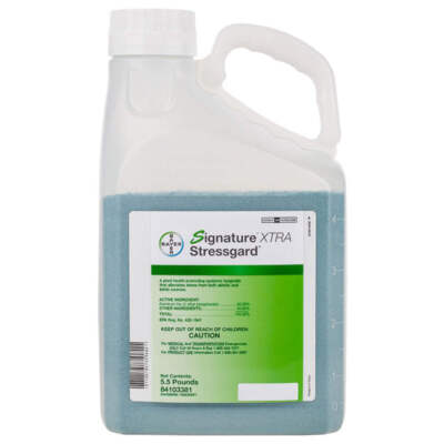 Signature Xtra Stressgard Fungicide bottle (5.5 lbs) | eBay