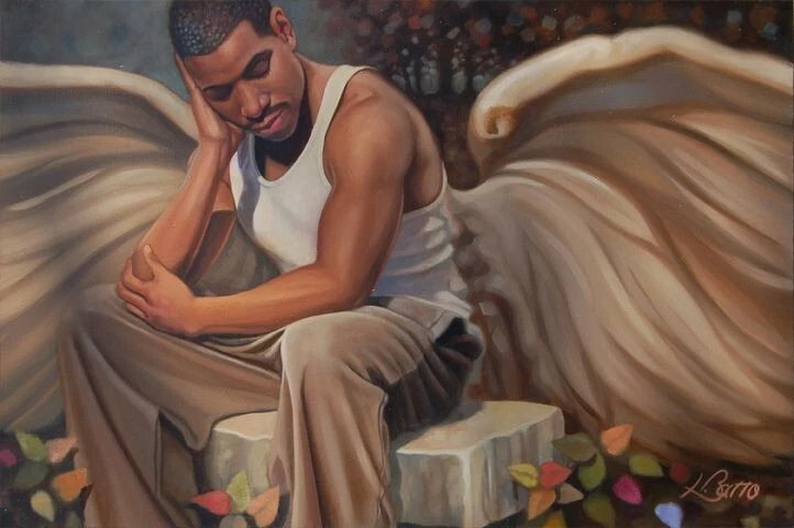 African American Angel Art Prints