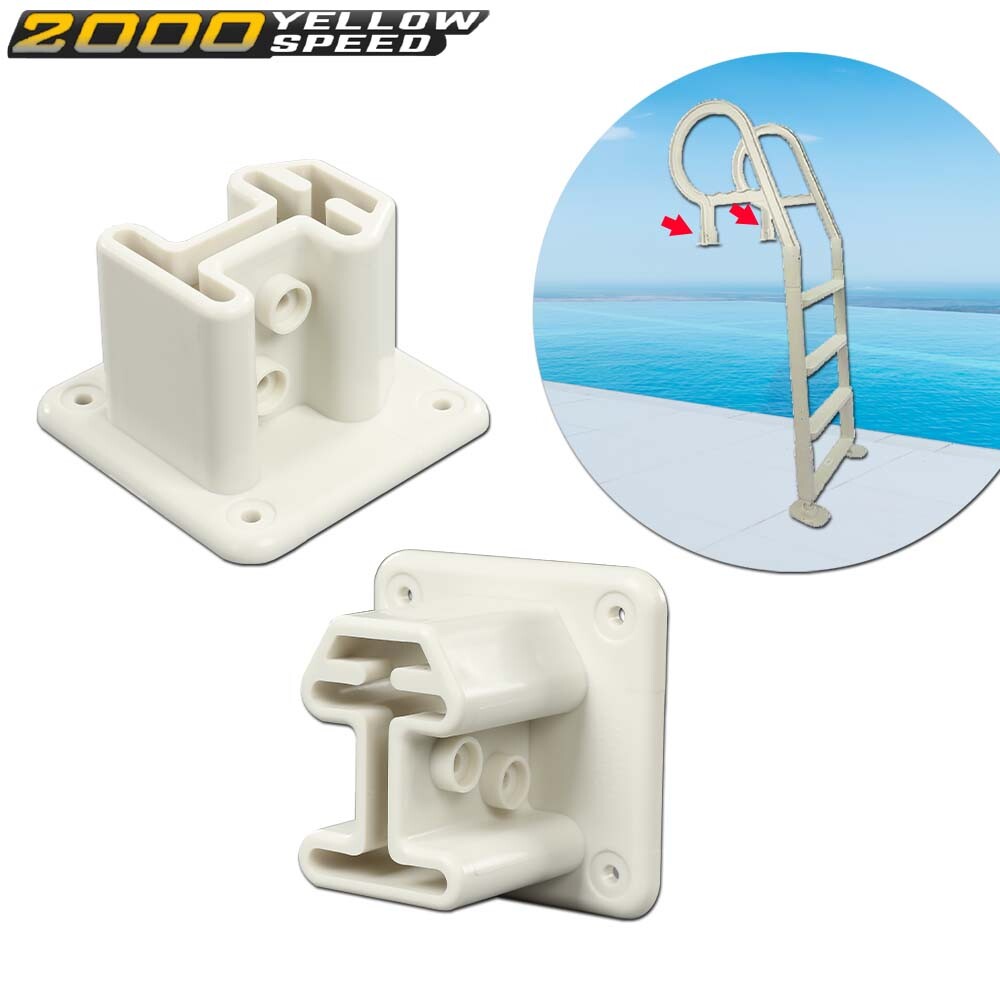 for Heavy Duty Resin In-Pool Above Ground Swimming Pool Ladder Flanges ...