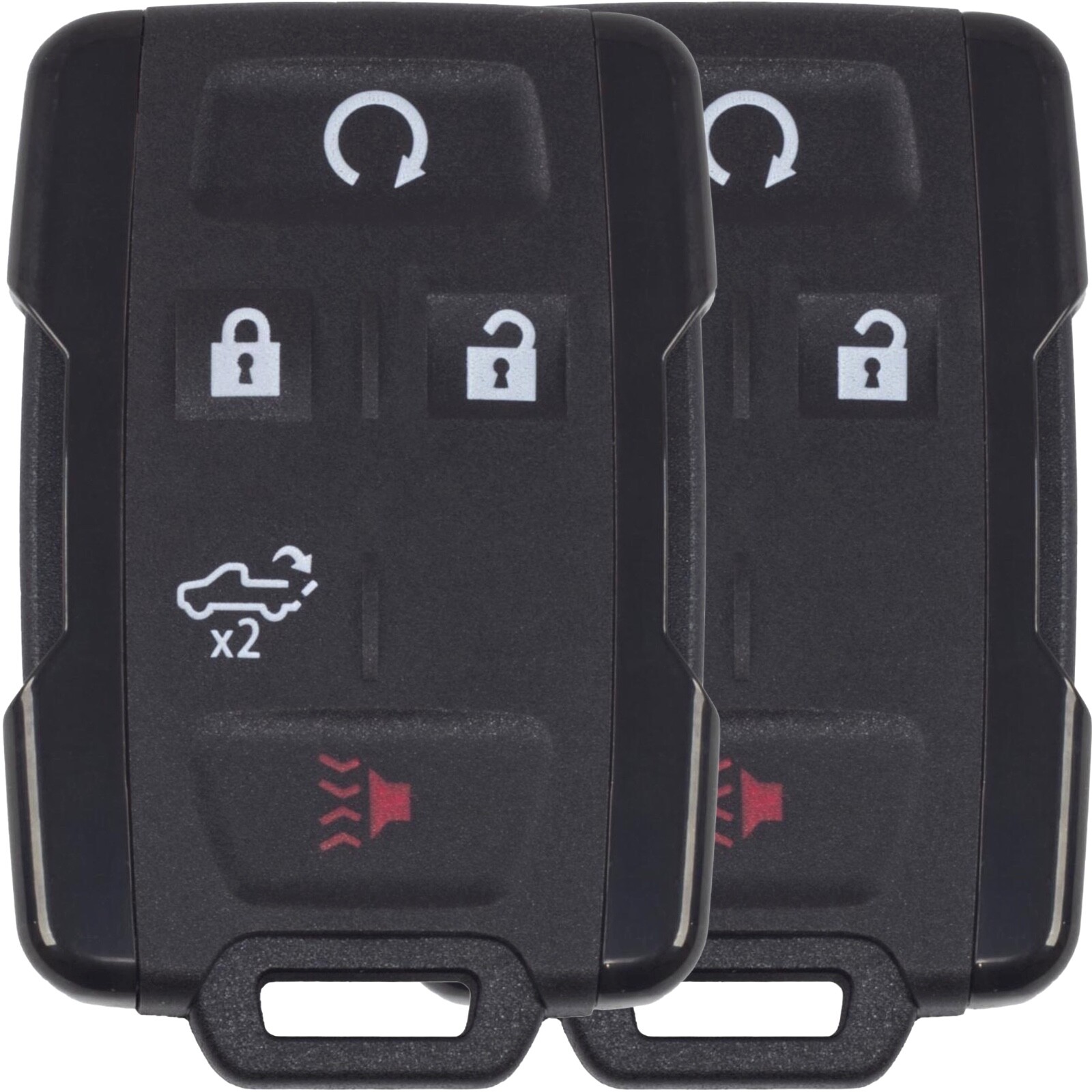2x New Key Fob Replacement For 19-23 GMC Sierra Chevrolet Silverado M3N ...