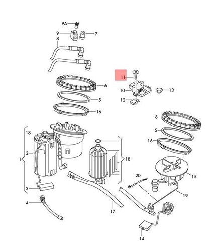 Genuine VW/Audi Socket Head Bolt With Hexagon 10pcs WHT006148 | eBay