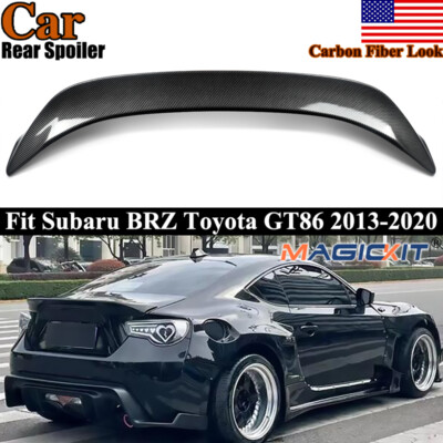 Carbon Look For 2013-2020 Subaru BRZ Scion FR-S 86 Duckbill Trunk ...