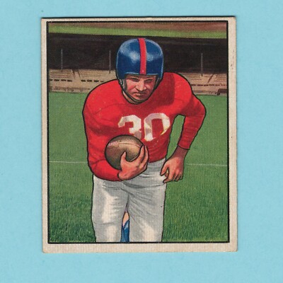 1950 Bowman - #68 - Joe Scott - New York Giants - EX - F0092 | eBay