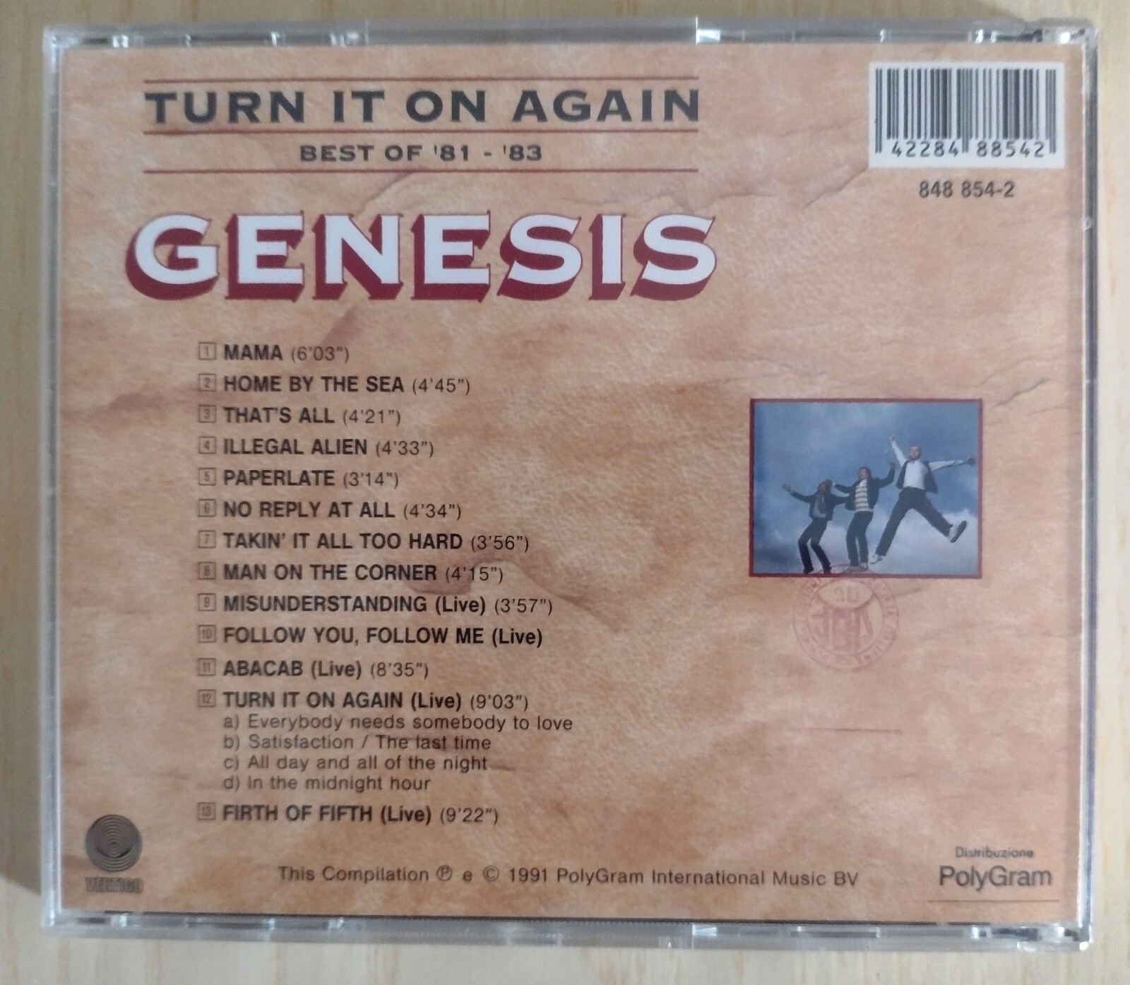 Genesis: Turn It On Again - Best Of 81-83, CD, Italy 1991, M/M, out of ...