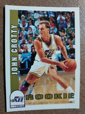 1992-93 NBA Hoops John Crotty #472 Rookie RC Virginia | eBay