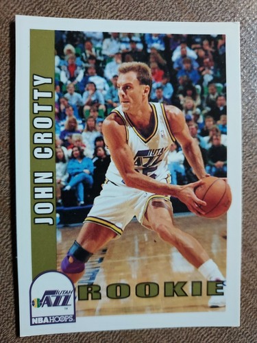 1992-93 NBA Hoops John Crotty #472 Rookie RC Virginia | eBay