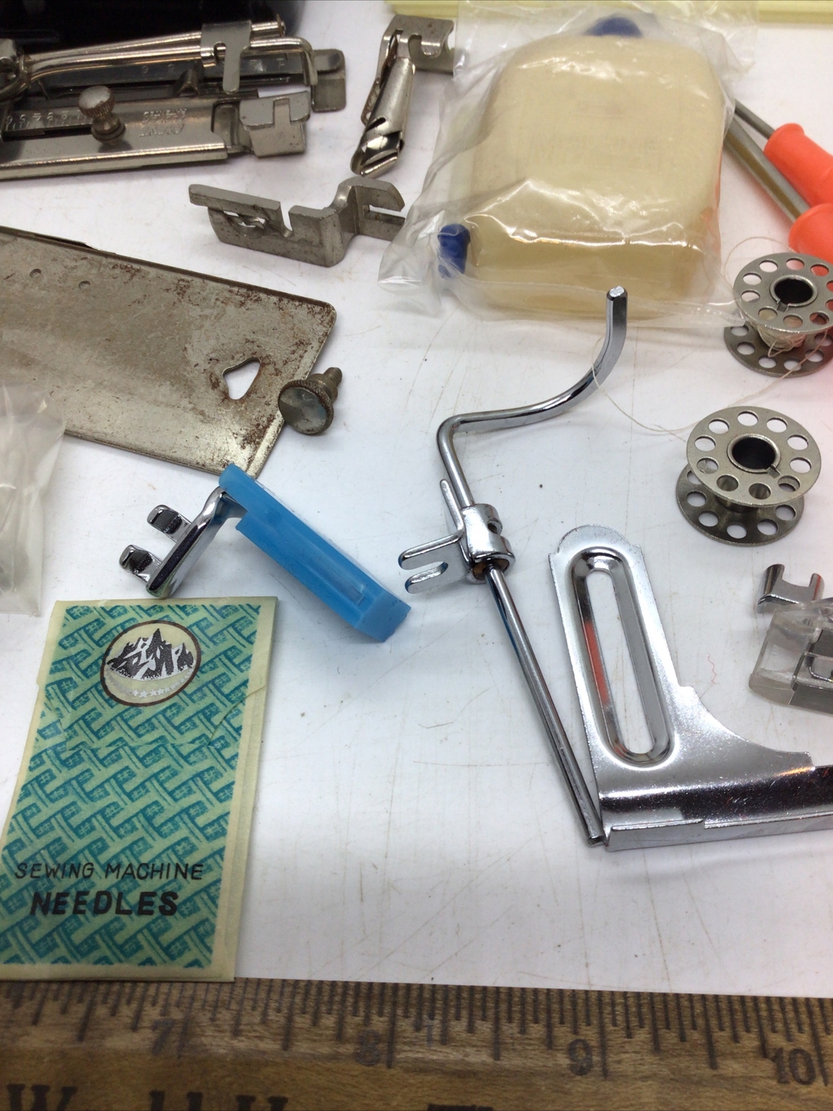 SINGER - Vintage SEWING MACHINE parts attachments accessories lot | eBay