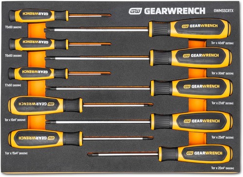 GEARWRENCH 10 Piece Torx Screwdriver Set in Foam Storage Tray | eBay