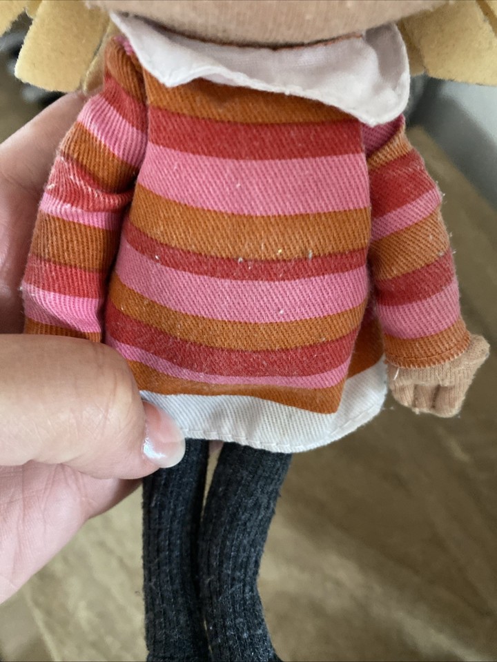 Charlie and Lola Talking CBeebies Golden Bear Posable Plush Rag Dolls ...