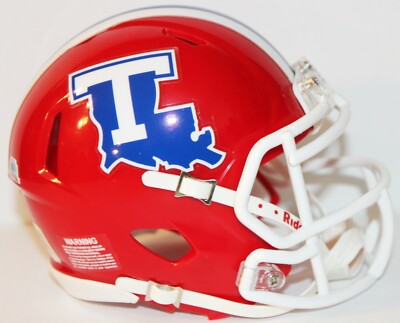 2020 Louisiana Tech Bulldogs Custom Riddell Mini Helmet vs ULM | eBay