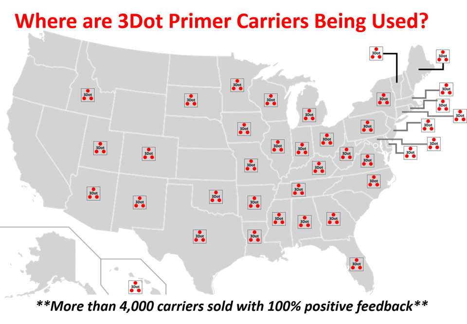 3Dot Primer Carriers for Sidekick™ and Huntsman™ Muzzle-loaders - Packs ...