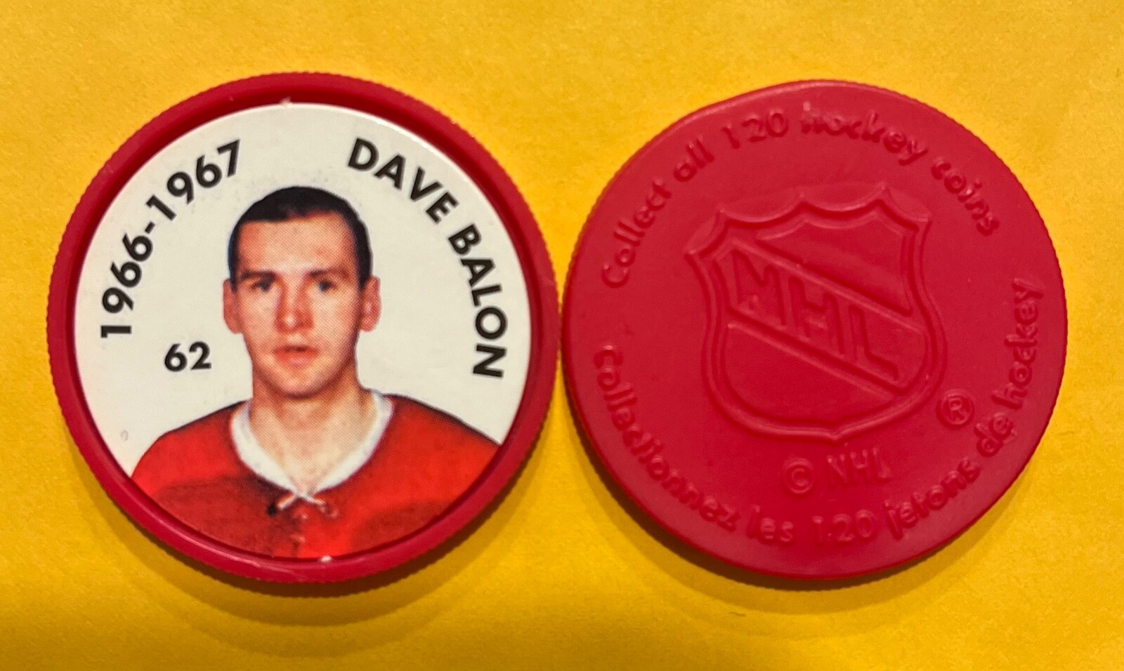 Dave Balon 1995-96 Parkhurst '1966-67 Coin #62 - Montreal Canadiens | eBay