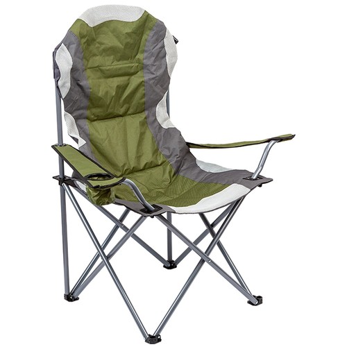 Summit Berkley Padded Relaxer Festival Camping Fishing Folding Chair ...