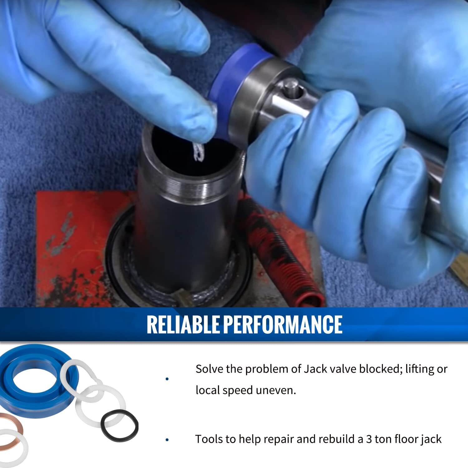Floor Jack Seal Kit for Sears, Craftsman 3 Ton 328.12291 Repair ...