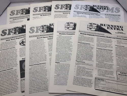 SRRH&MS RUNNING EXTRA - Lot of (8) Newsletters - 2002 to 2018 | eBay UK