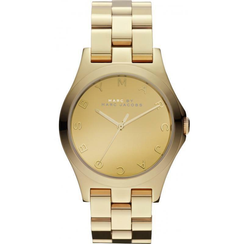 Marc Jacobs Henry Gold Tone Womens Watch MBM3211 Marc Jacobs Henry Gold Tone Womens Watch MBM3211
