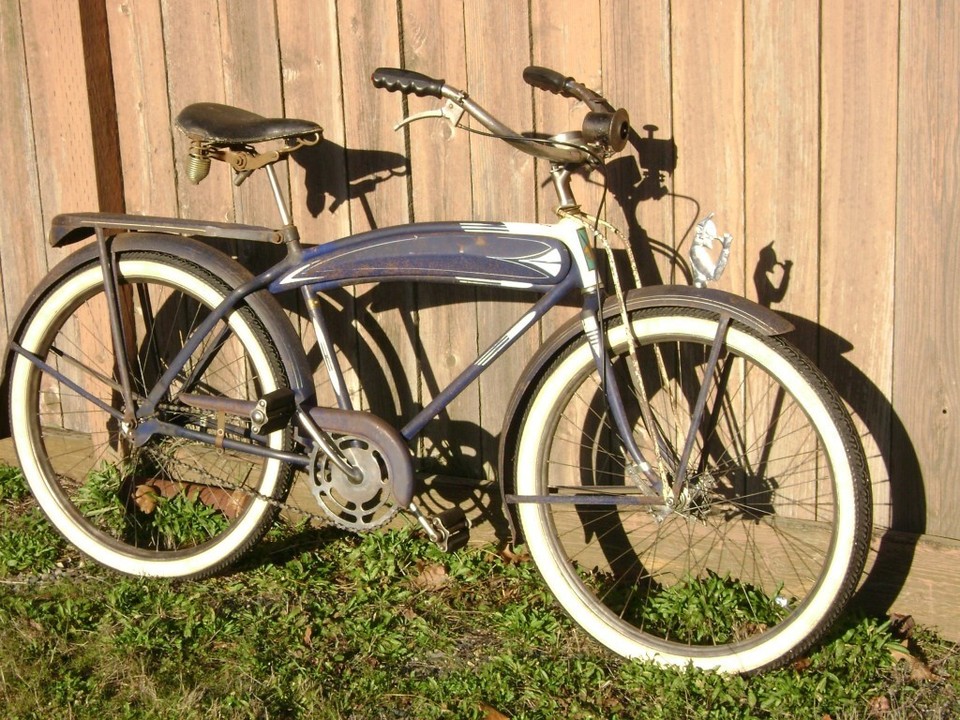 1940 Murray Elgin Straight Tube Frame Paint Stencils - Sears Vintage ...