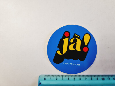 Ja Sportswear Sticker Adhesive Vintage 80s Original | eBay UK