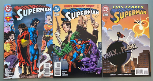 Superman #112 - 113 - 115 (DC 1996) 1st appearance Misa, a fun-loving ...