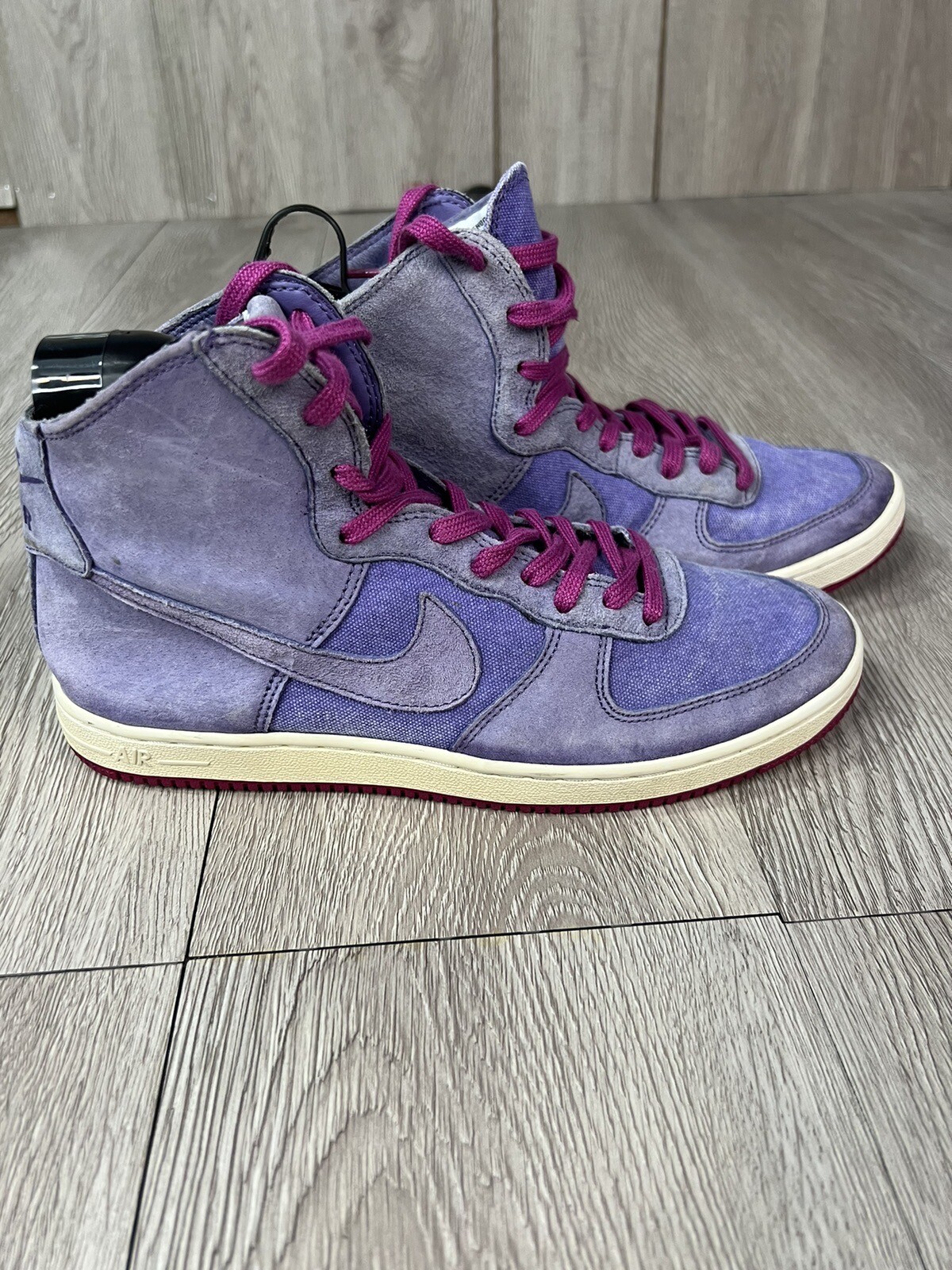 Nike Air Force 1 Light Hi Decons Purple/Rave Pink Wom… - Gem