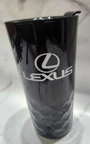 LEXUS H2GO Salerno Ceramic Black Tumbler Automobile Advertising Coffee ...