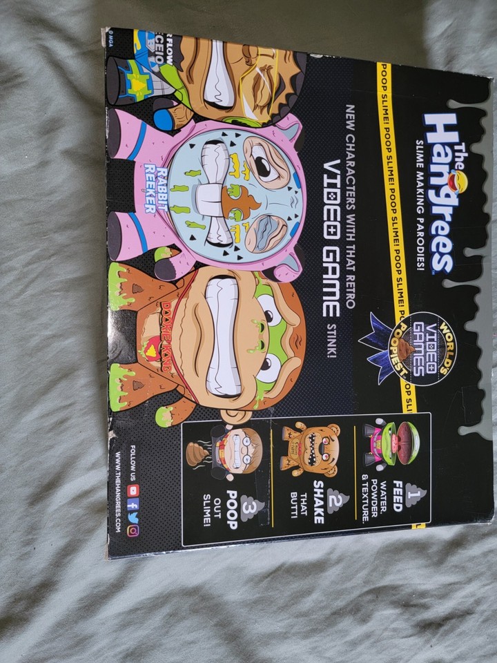 The Hangrees Slime Making Parodies Set Series 1 Worlds Poopiest Video ...