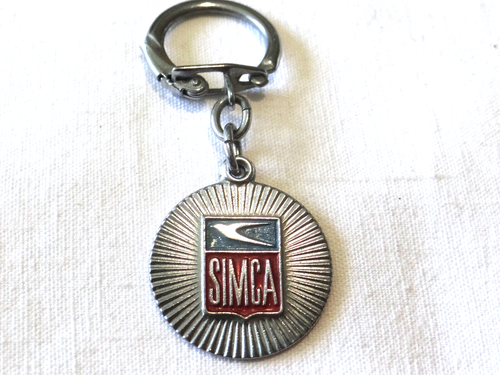porte clés automobile SIMCA garage BVPM 68 Colmar années 60 | eBay