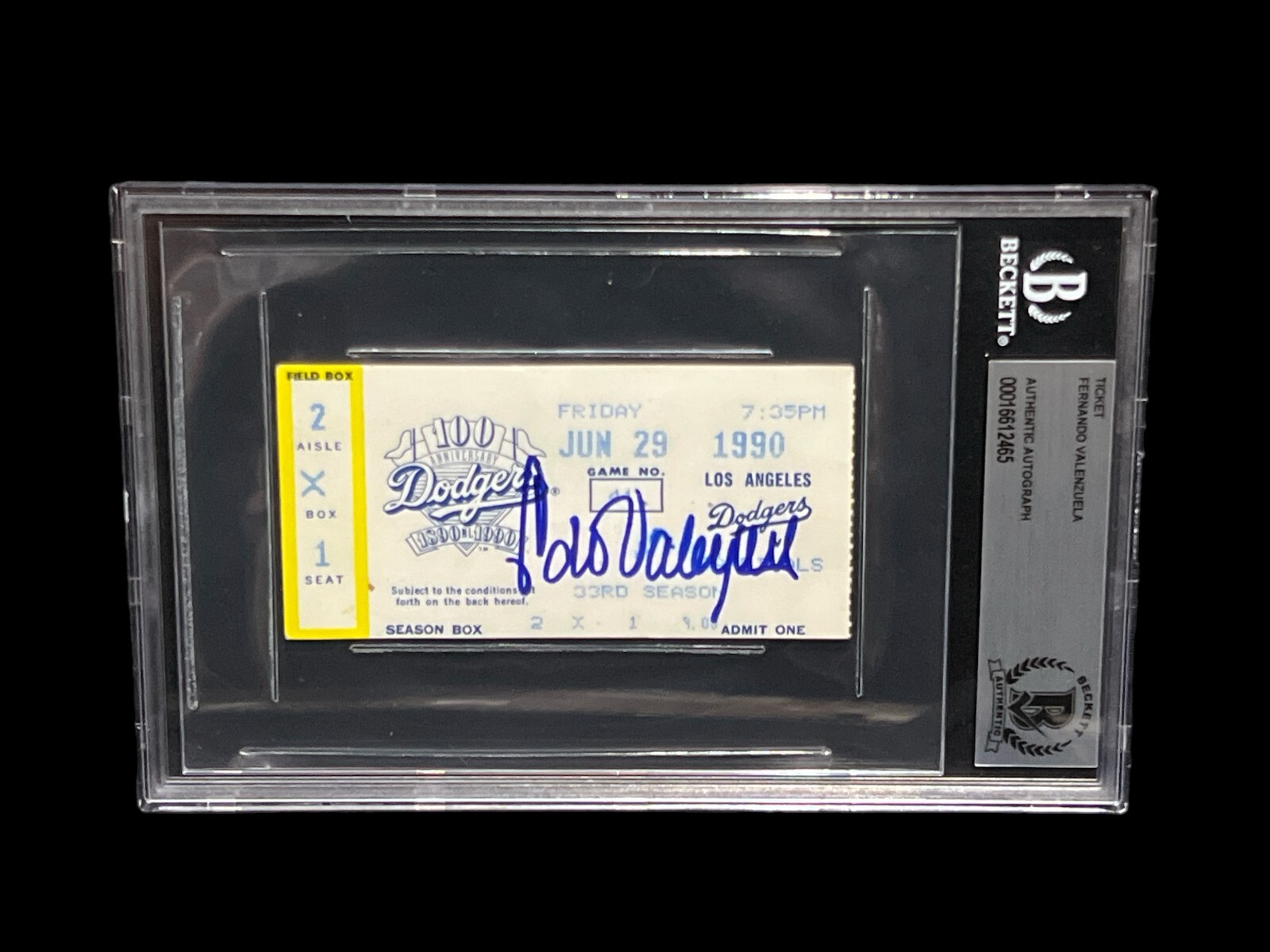 Fernando Valenzuela Autographed Memorabilia | Signed Photo, Jersey ...