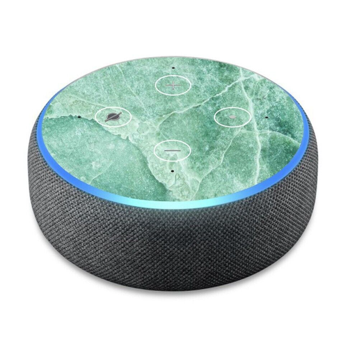 MARBLE MINT Skin for Amazon Echo Dot 3 3rd Gen Alexa Decal Vinyl Cover ...