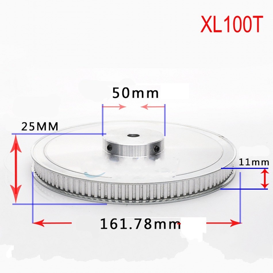 8 Mm Belt Width Industrial Pulleys & Sheaves Synchronous Wheel - 10T To ...