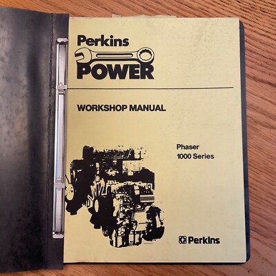 Manuals & Books - Perkins 1000 Series