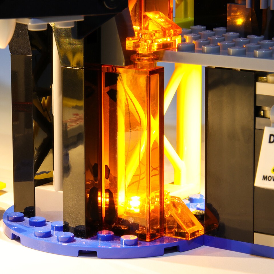 LED Light Kit For Ninjago Movie Garmadon's Volcano Lair LEGOs 70631 ...