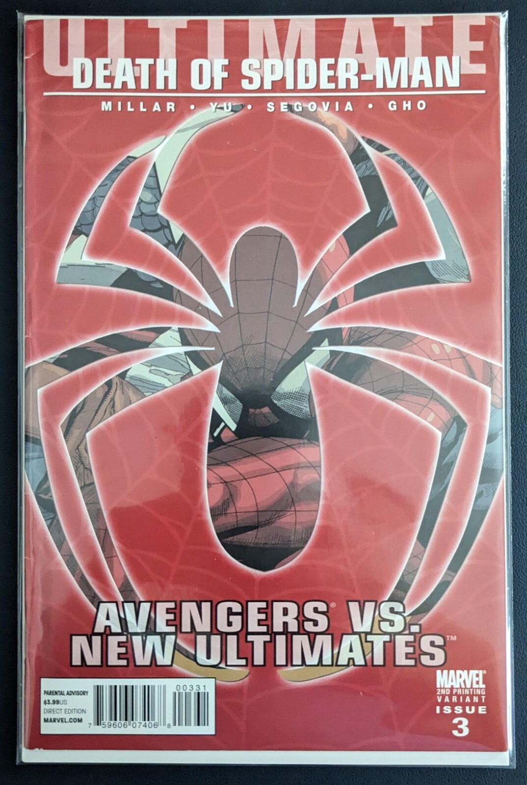 Ultimate Avengers VS. New Ultimates #3 2nd Printing Variant-Combo SH ...